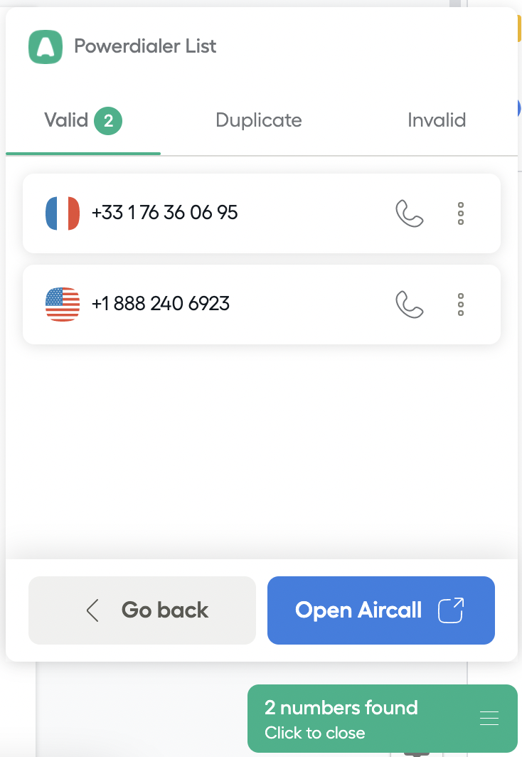 How to use Aircall Dialer browser extension – Aircall